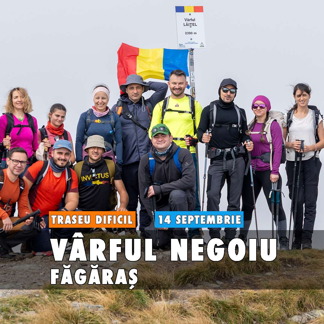 Drumeție pe Vârful Negoiu. Ediția din septembrie 2025